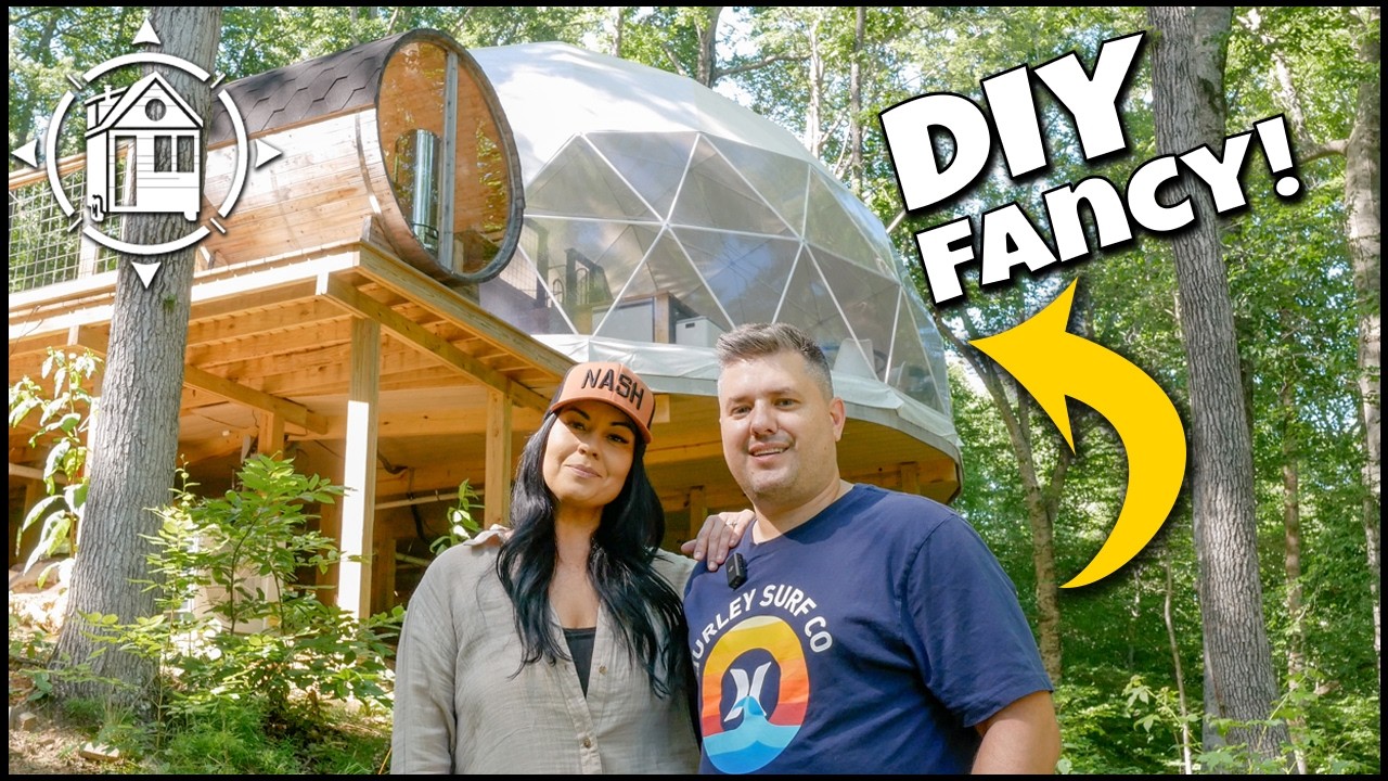They built a LUXURY DOME HOME for $200k, & people are shook - Houses Tiny