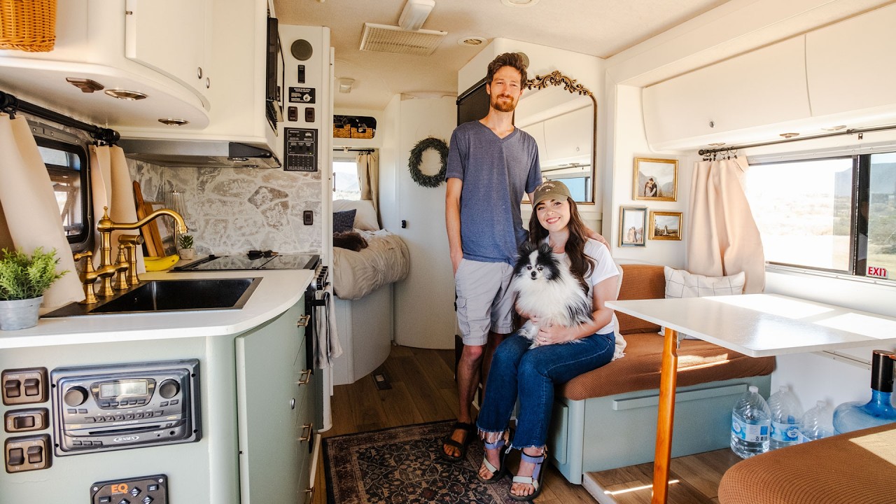 How We Save Money by Living in a Camper Van Full-Time - Houses Tiny
