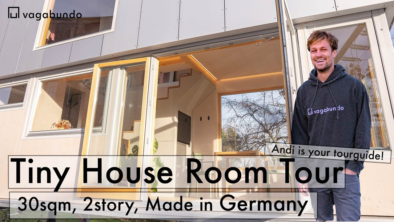 Two Story Tiny House Room Tour 30sqm Made in Germany - Houses Tiny