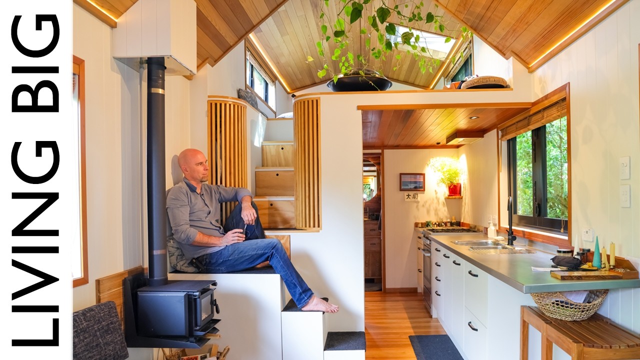 Ex Airline Pilot Takes Tiny House Design To New Heights! - Houses Tiny