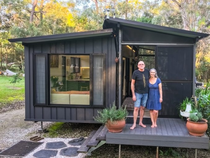 THRIVING in Her Amazing Tiny House with a Hidden Room! - Houses Tiny